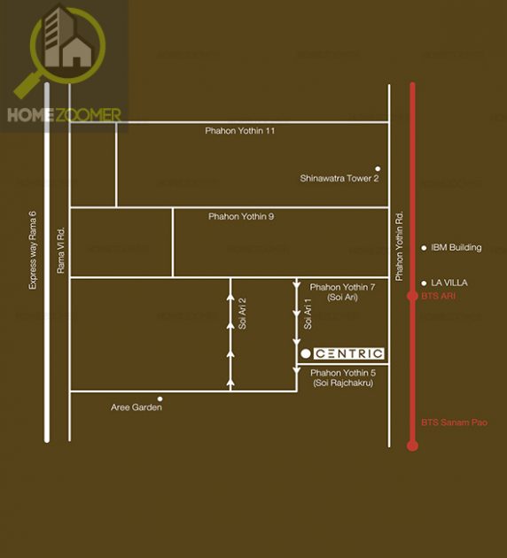 รีวิว คอนโด Centric Ari Station (เซ็นทริค อารีย์ สเตชั่น) - HomeZoomer ...