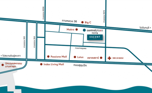 พรีวิว คอนโด เอสเซ็นท์ ระยอง 2 (Escent Rayong 2) - HomeZoomer โฮมซูมเม ...